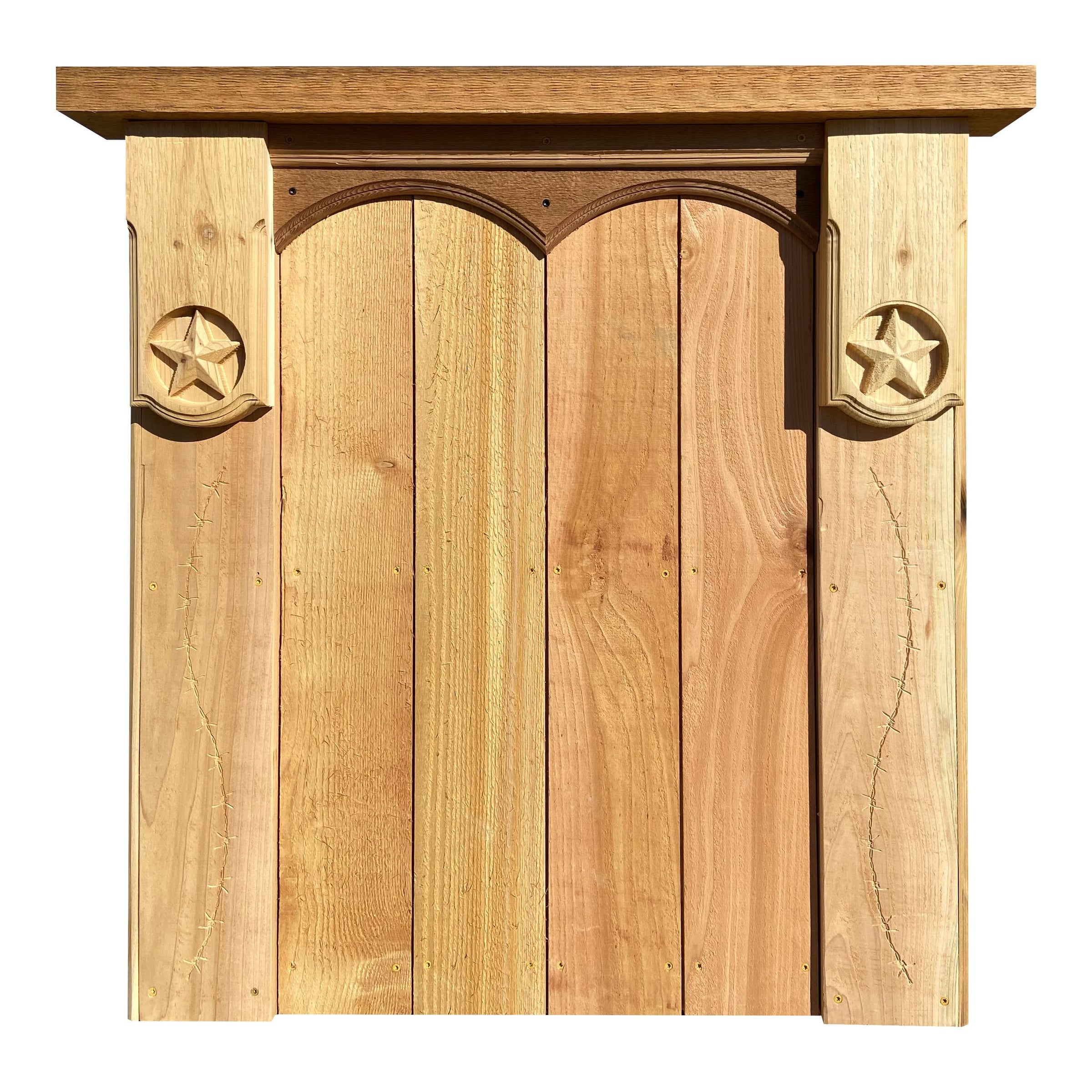Ornamental Fence Decor like corbels, knee braces, and pickets ...