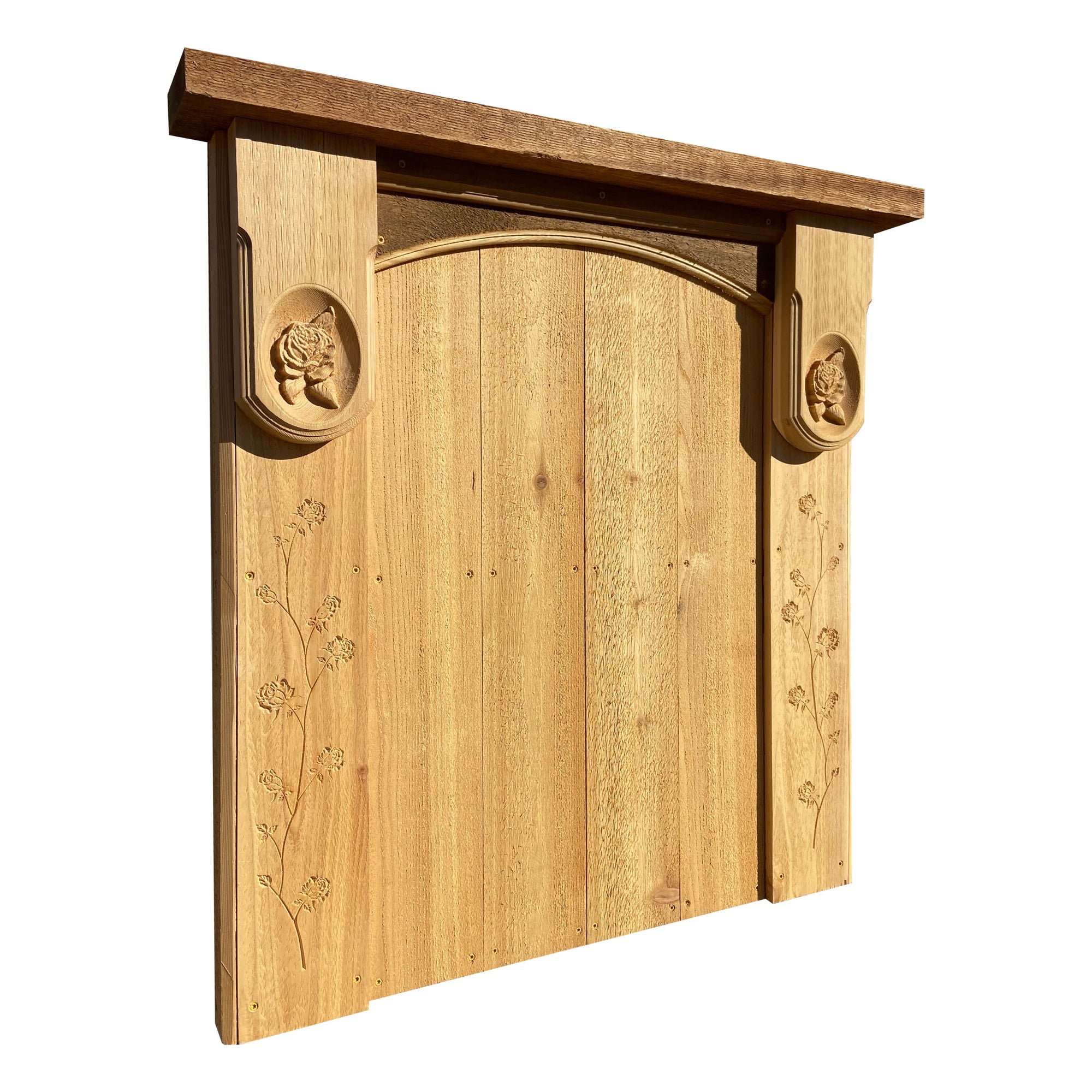 Ornamental Fence Decor like corbels, knee braces, and pickets ...