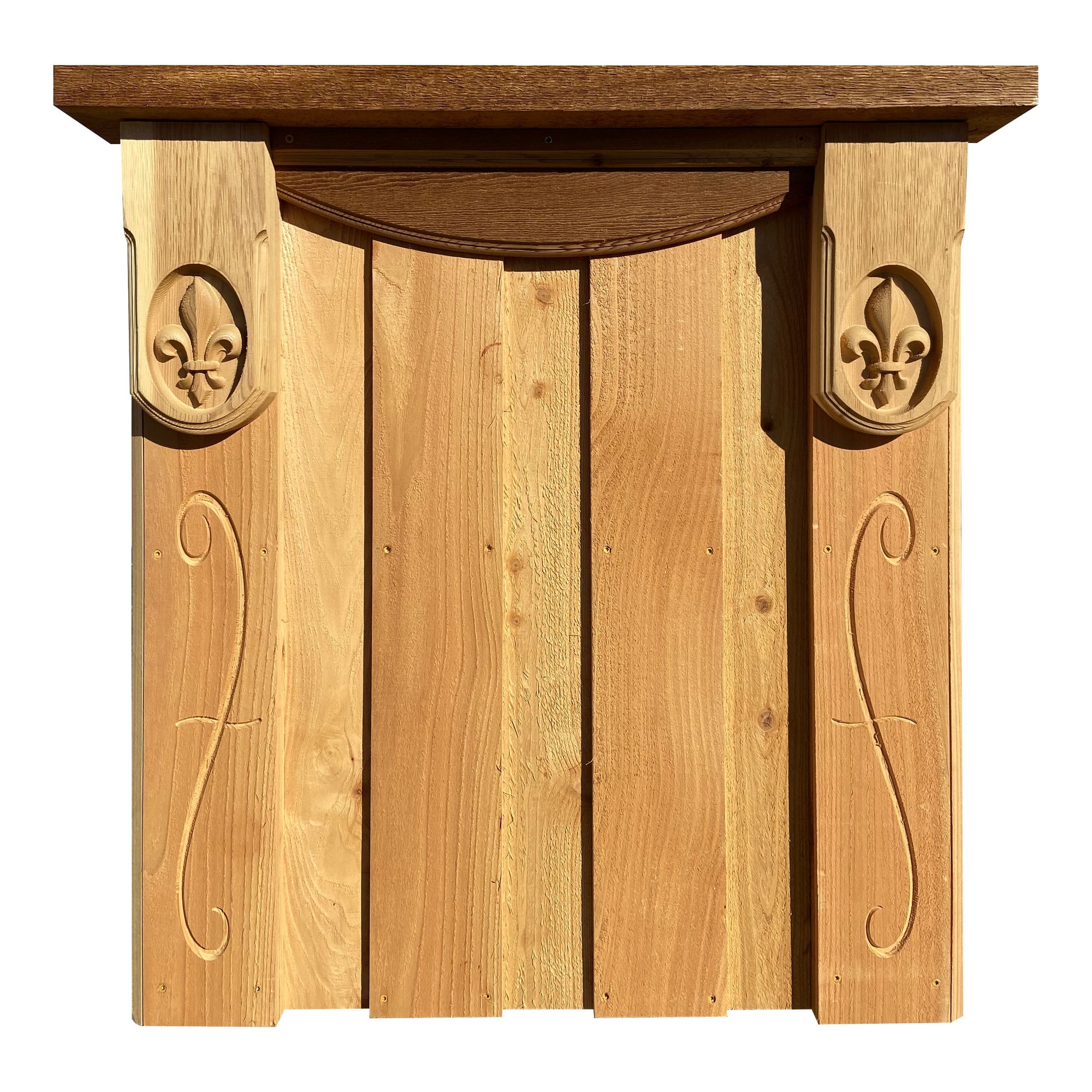Ornamental Fence Decor like corbels, knee braces, and pickets ...