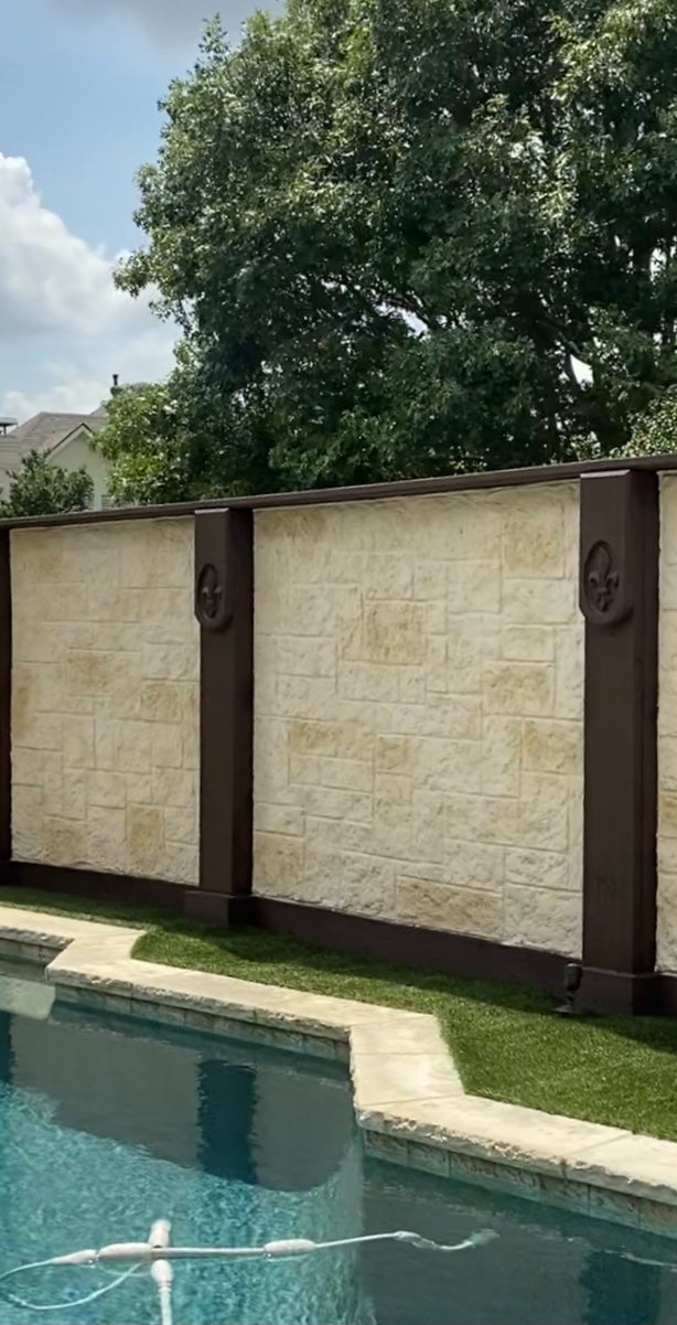 Ornamental Fence Decor like corbels, knee braces, and pickets ...