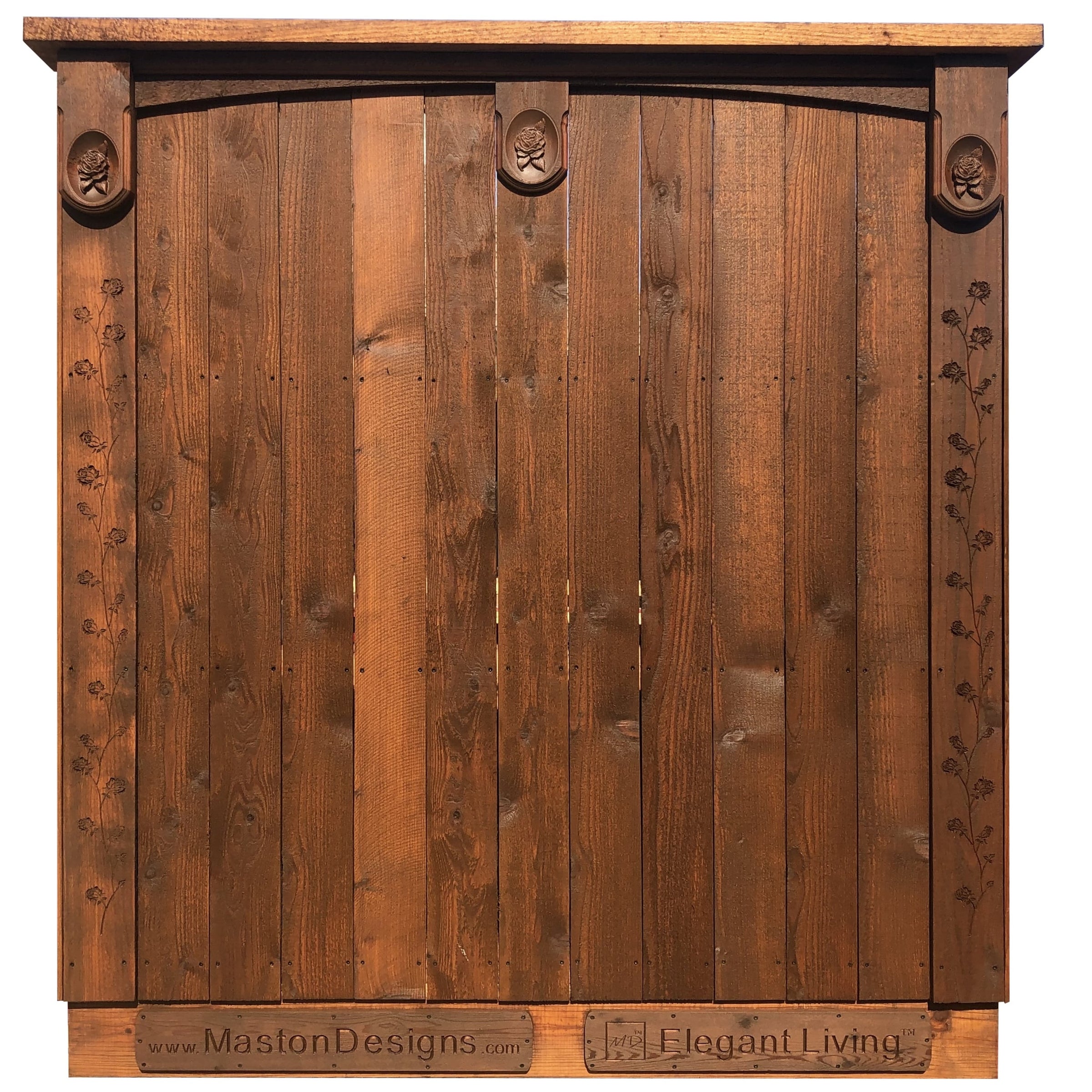 Ornamental Fence Decor like corbels, knee braces, and pickets ...