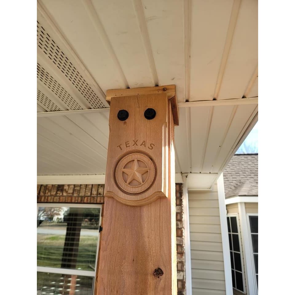 Ornamental Fence Decor like corbels, knee braces, and pickets ...